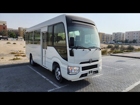 New 2023 Toyota Coaster 29 Seater Now Available For Export In Dubai