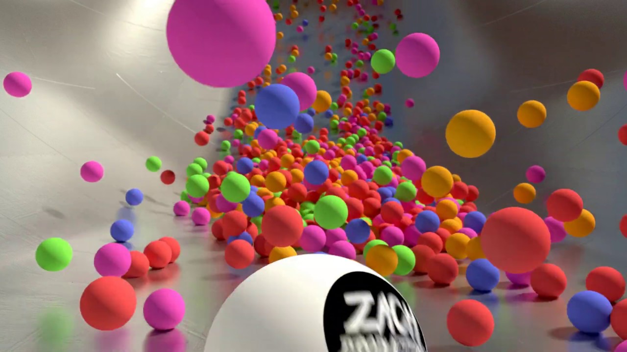 Rubber Balls Flood Logo animation | Rubber Balls Flood Intro | After ...