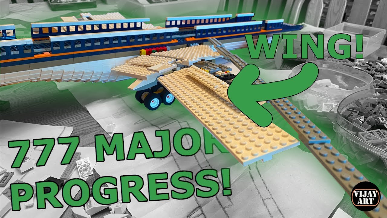 LEGO Singapore Airlines 777-300ER Update 3! - YouTube