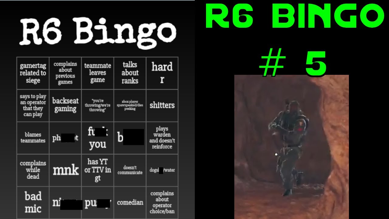 R6 Bingo # 5 - Rainbow Six Siege - YouTube