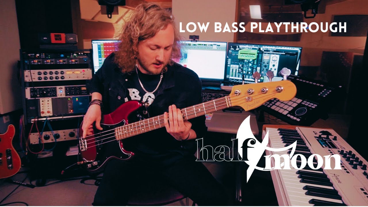 half/moon - Low Bass Playthrough - YouTube