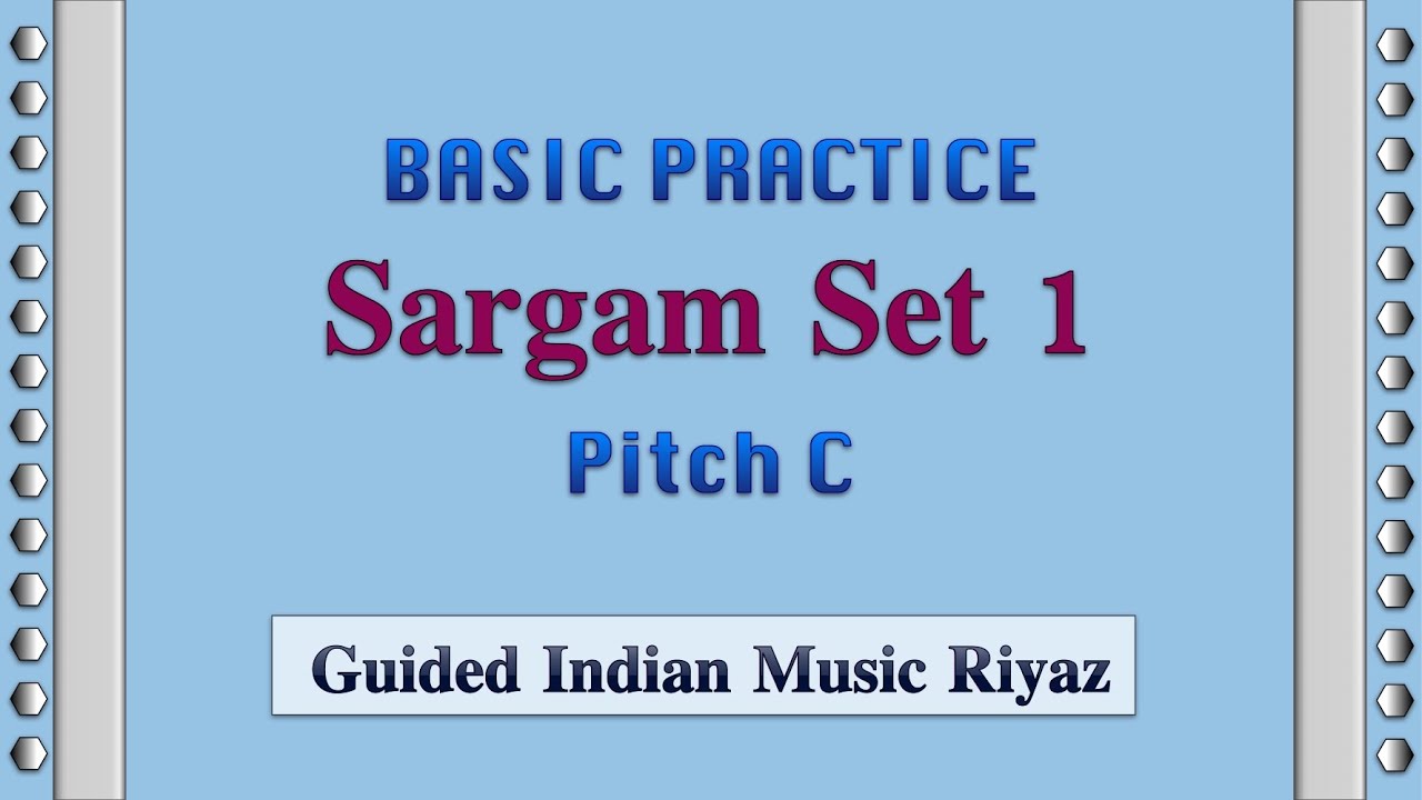 Basic Sargam Practice | Set1 in C pitch | Urmi Battu - YouTube