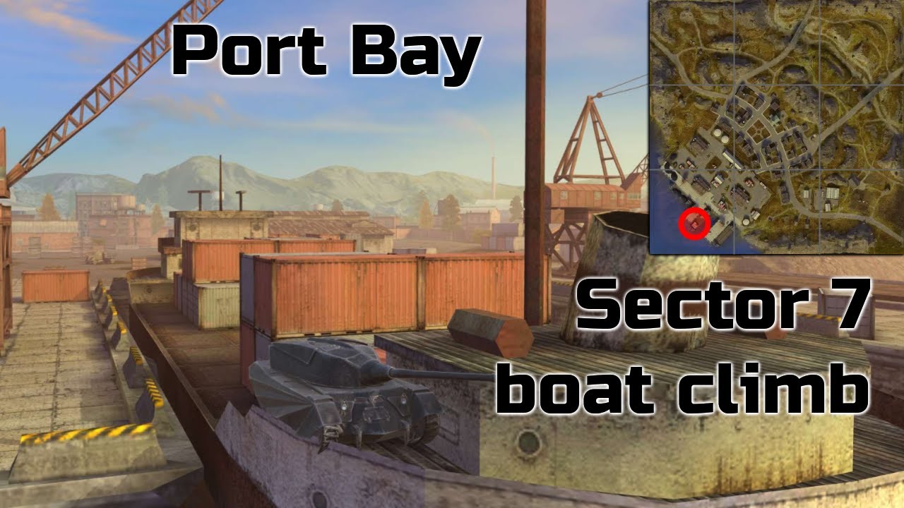 WoTB Climbing - Port Bay Sector 7 boat climb - YouTube