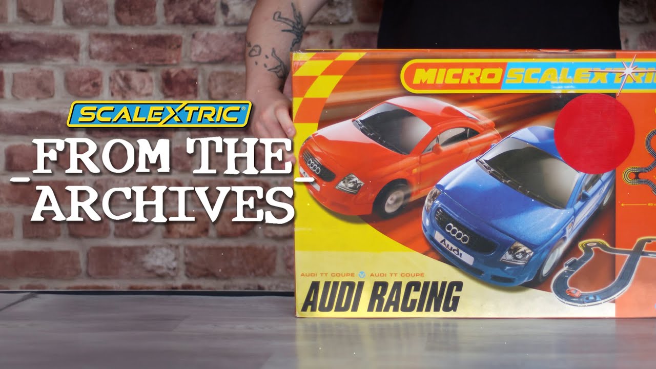 SCALEXTRIC | FROM THE ARCHIVES - AUDI RACING - YouTube