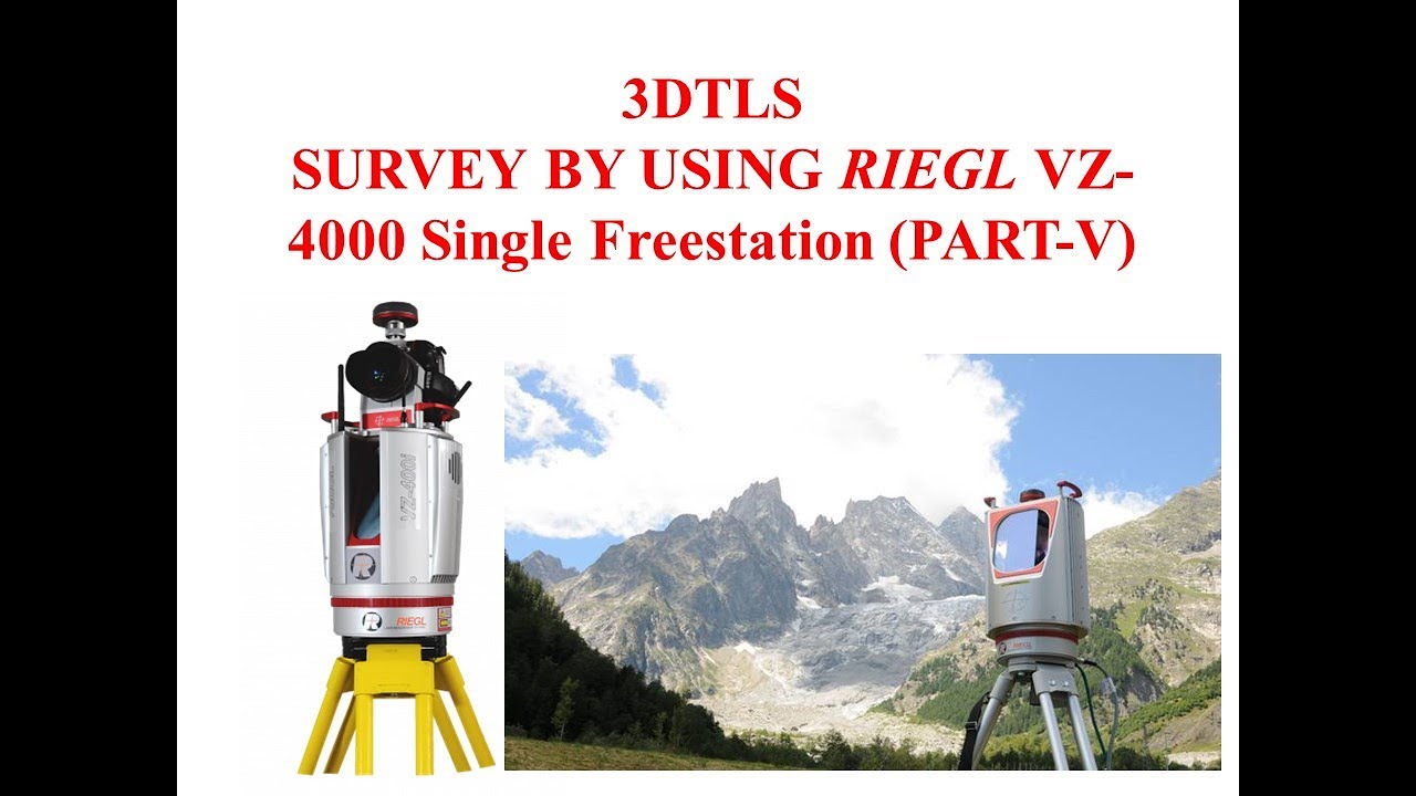 How to use Riegl software for Single Freestation - YouTube