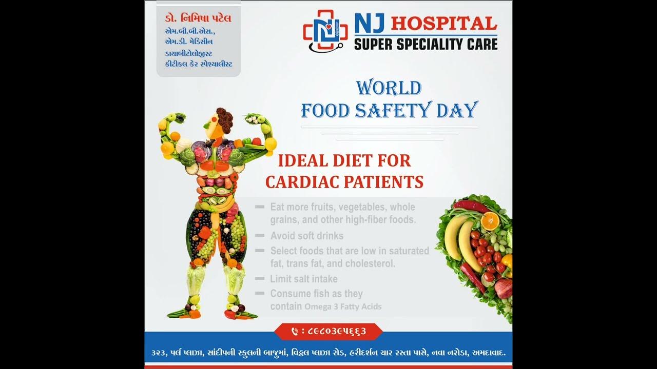 World Food Saftey Day IDEAL DIET FOR CARDIAC PATIENTS DR JWALANT world-food-saftey-day-ideal-diet-for-cardiac-patients-dr-jwalant