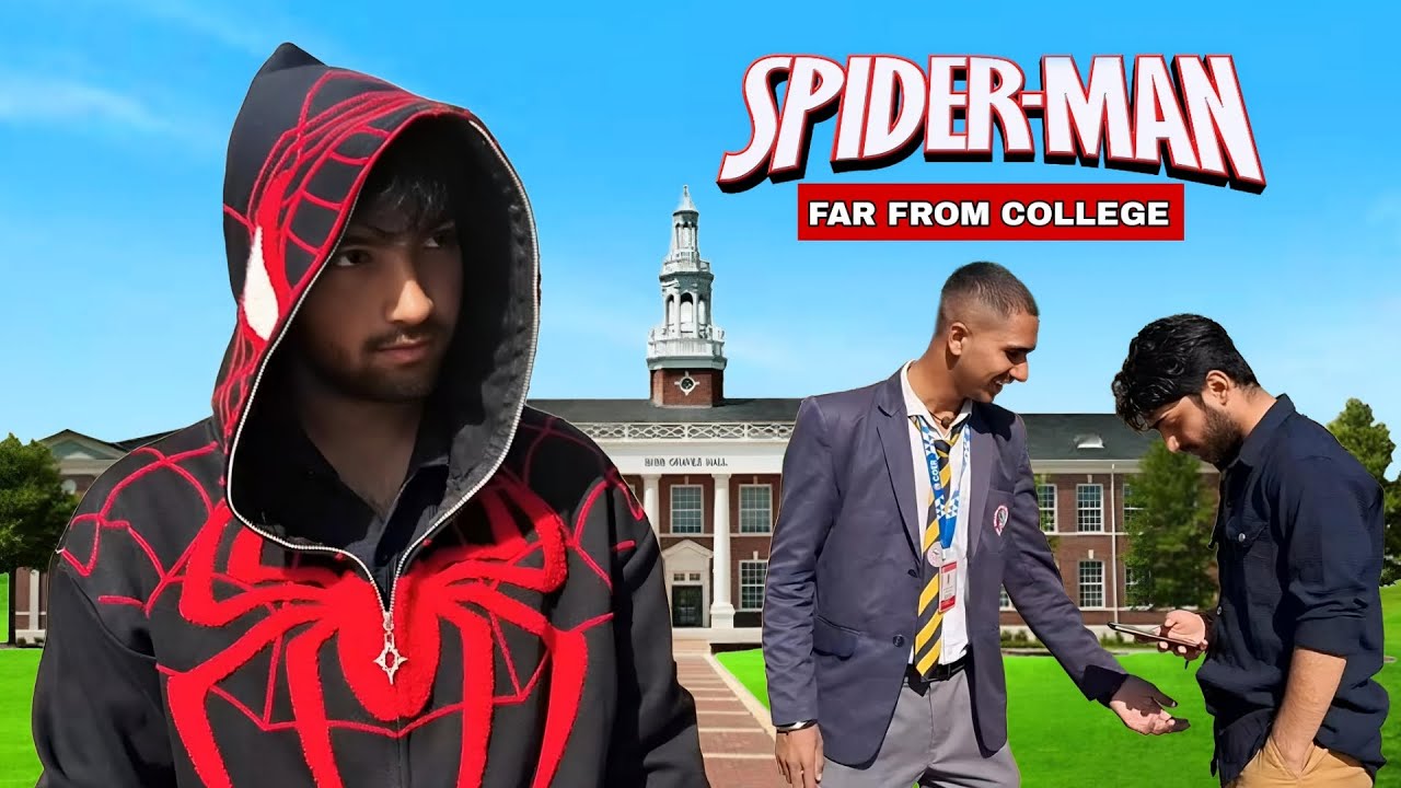 SPIDER-MAN's Short Film in our COLLEGE!! - YouTube
