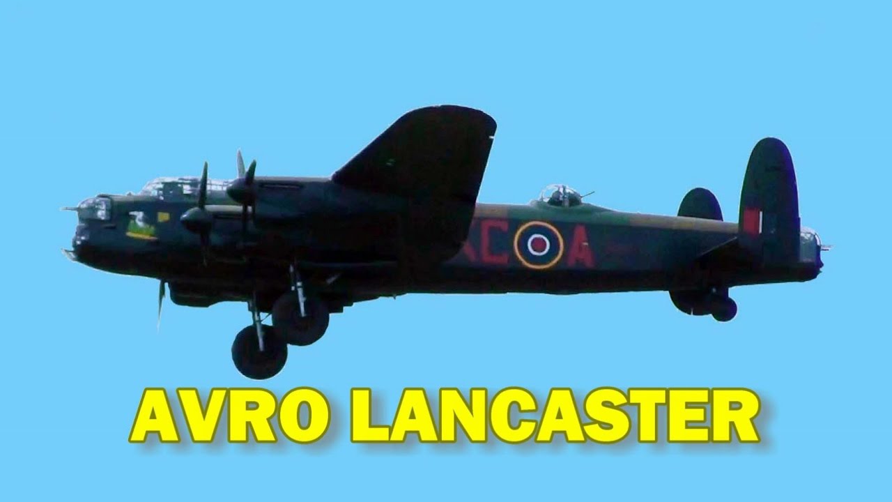 Avro Lancaster Bomber - onboard tour and crew. Duxford & Battle of ...