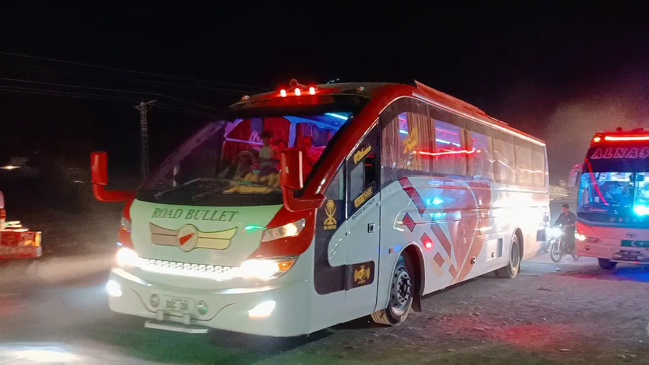 Night Bus | Karachi to Quetta Bus | Road Bullet Bus | Daewoo Bus ...