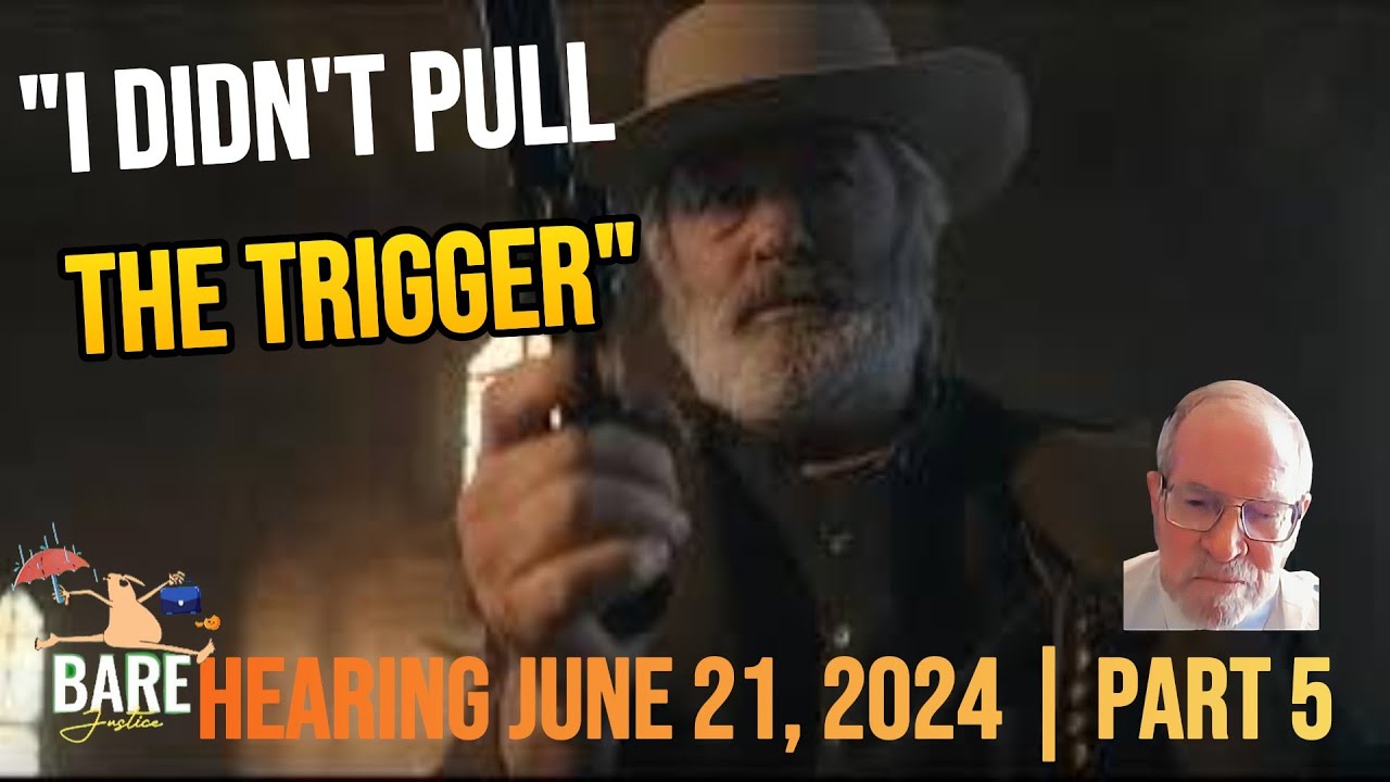 Lucian Haag | Alec Baldwin 'Rust' Hearing Part 5🤠 June 21 2024 # ...