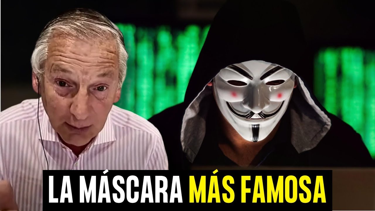LA HISTORIA SECRETA detrás de la MÁSCARA de ANONYMOUS 😳🎭 - YouTube