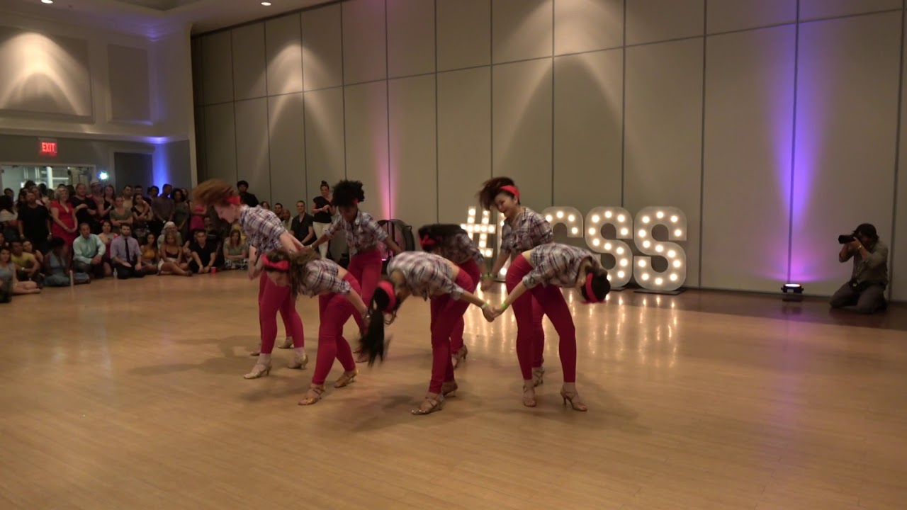 Port City Salsa Splash - 6/1/2018 - Rumbao Ladies Team - YouTube