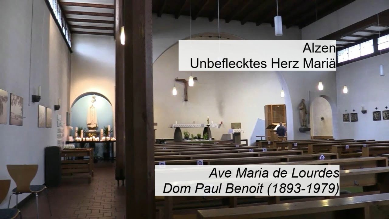 Seifert-Orgel in Herz Mariä Alzen / Dirk van Betteray mit "Ave Maria de ...