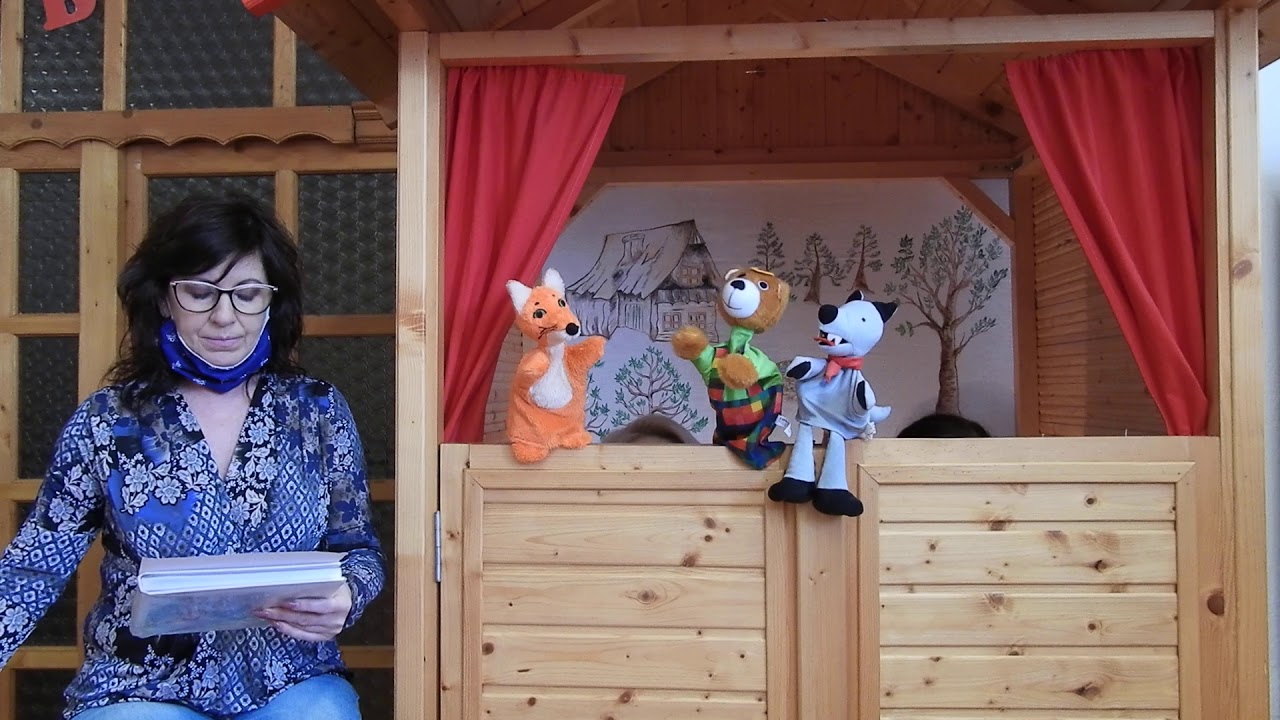 Koza rohatá a jež (dramatizácia rozprávky) - YouTube