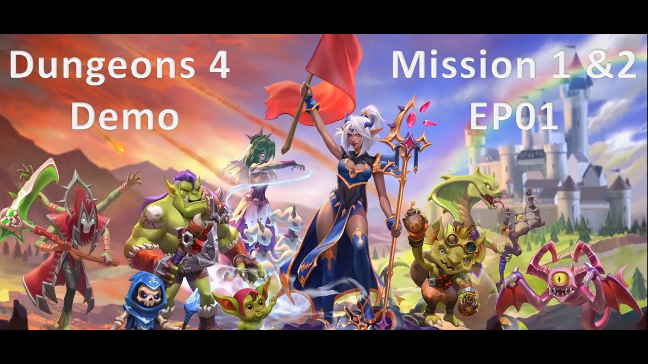 Dungeons 4 Demo First Look Mission 1 & 2 EP01 - YouTube