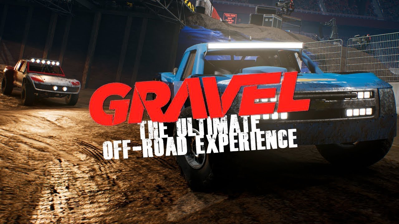 Gravel - Trophy Truck Stadium Racing And Snowy Rallycross! - YouTube