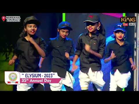 Kaka Illa Seemayile Folk Songs Dance Performance by IV- V Girls ||  Little Angles school