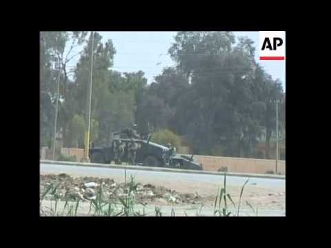 Attack on US Humvee, burning vehicle, hospital - YouTube