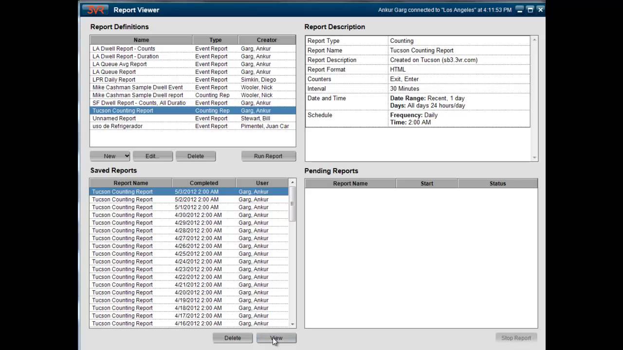 3VR People Counting data and reports - YouTube