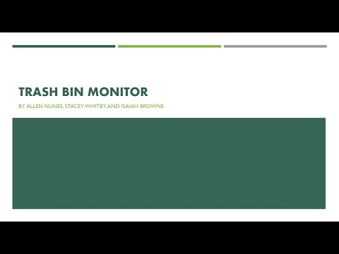 Trash Bin Monitor Final - YouTube