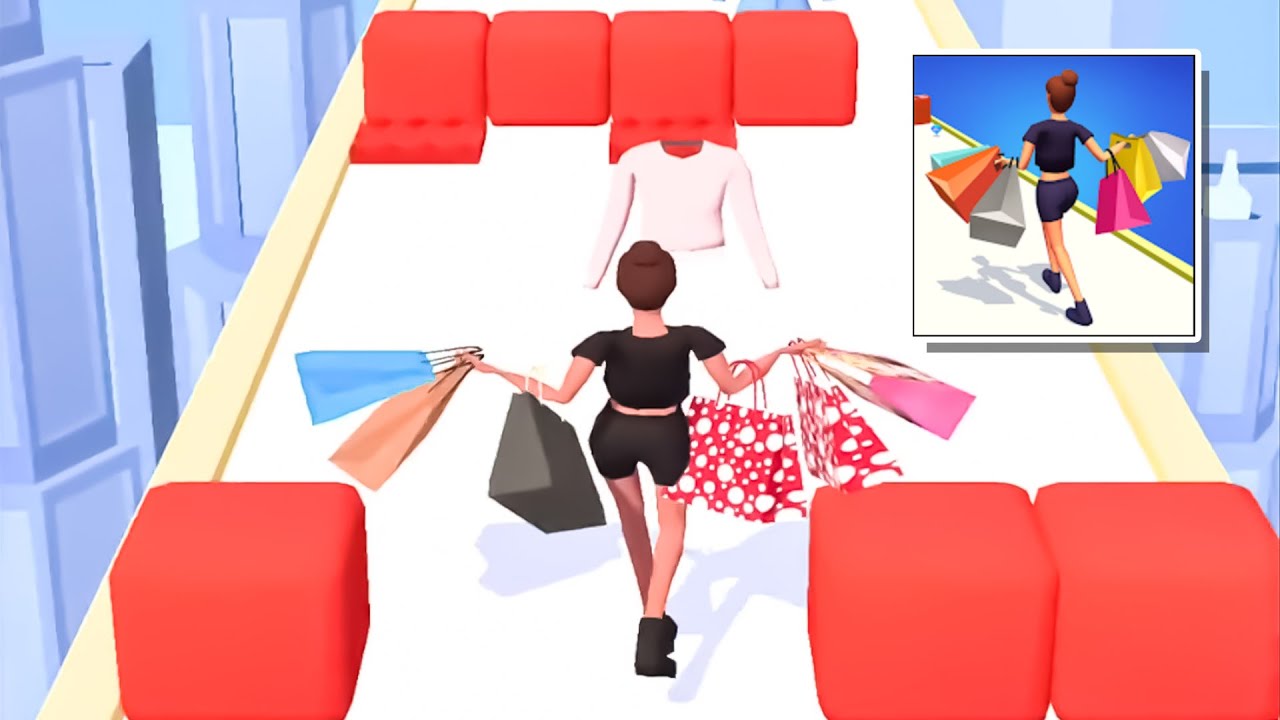 Shopaholic Go- All levels (Android/IOS Gameplay)- 3D Shopping Lover ...