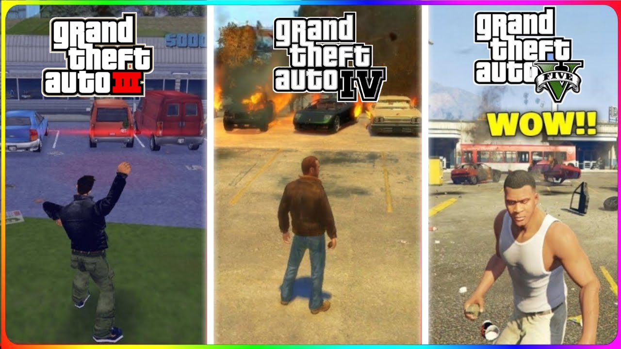 Evolution of Car Explosion Logic in GTA Games (2001-2024) - YouTube