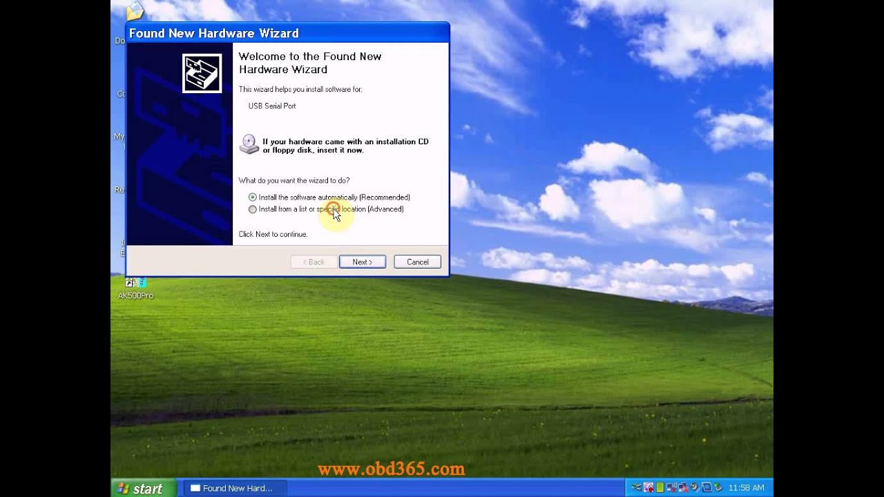 INstalling for AK500Pro Super Mercedes Benz Key Programmer - YouTube