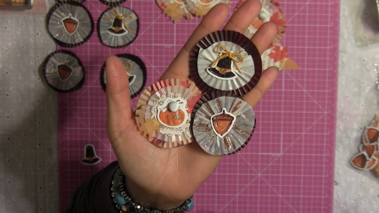 3 DIY Fall Embellishment Tutorial - Thanksgiving 🍂 Fall Series #6 - YouTube