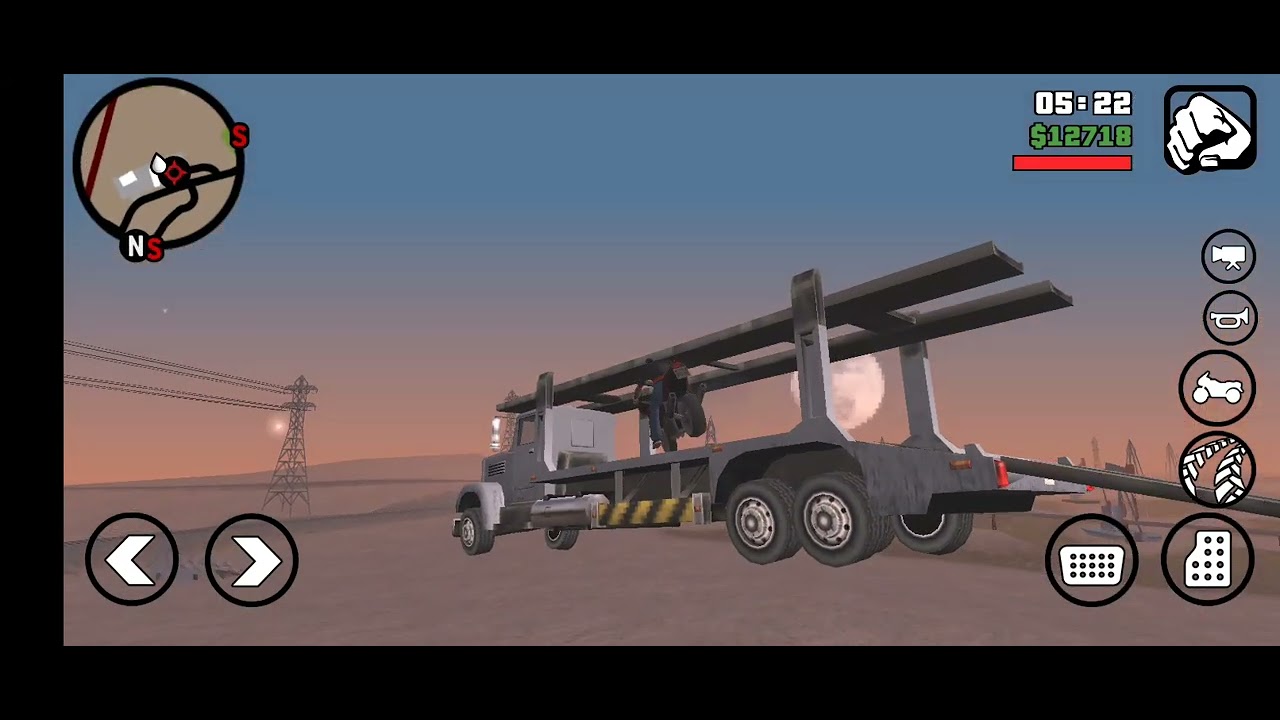 how to float a truck in GTA San. Andreas - YouTube