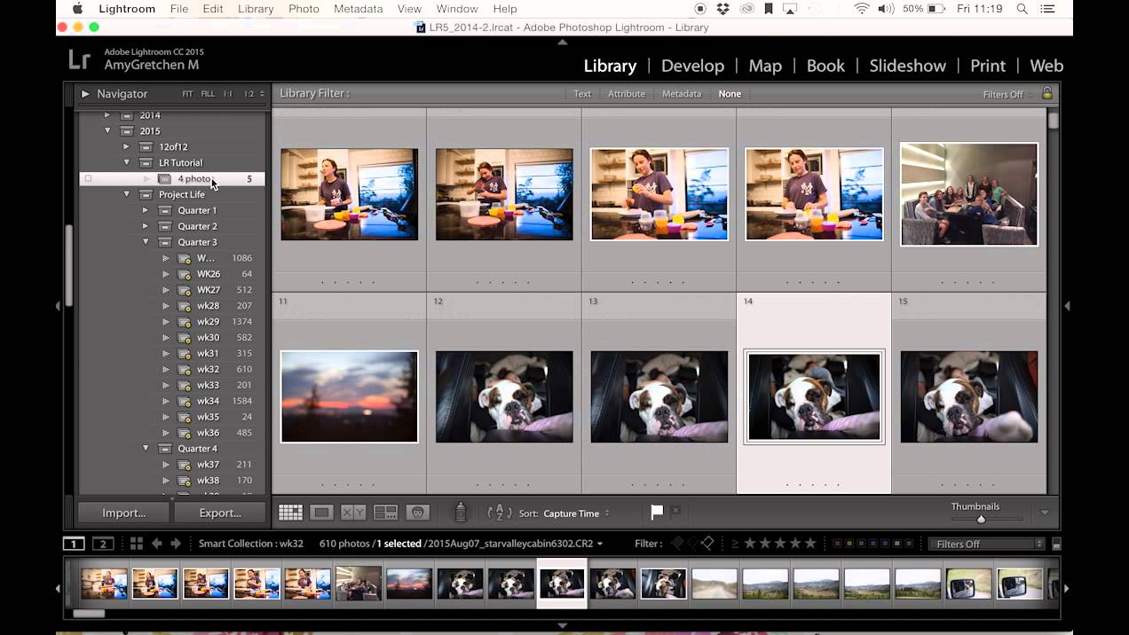 How to set up collections in LIGHTROOM - YouTube