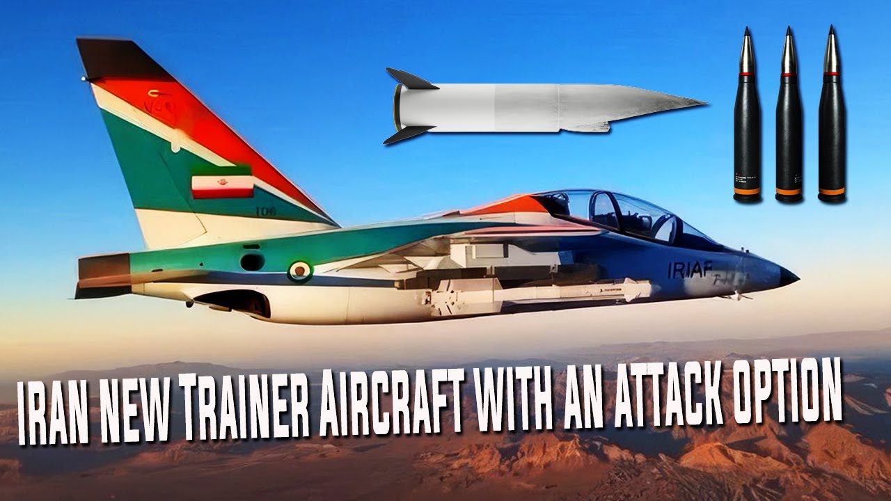 Shocking! Iran “Turns” Russian Trainer Aircraft Into A Combat Jet - YouTube