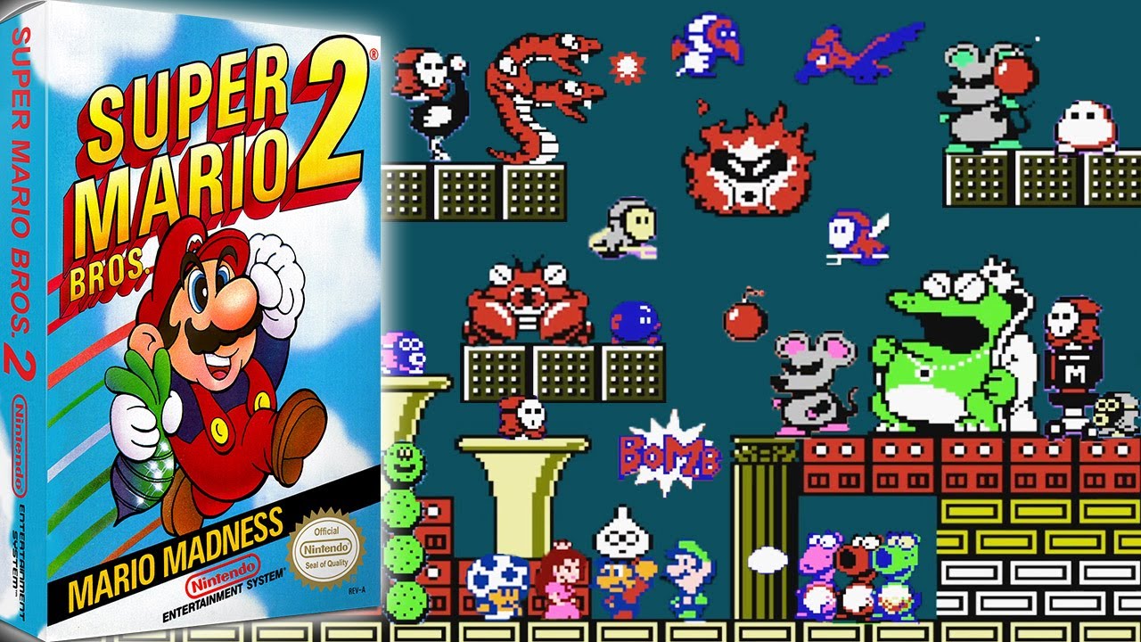Super Mario Bros. 2 (NES) - Longplay - YouTube
