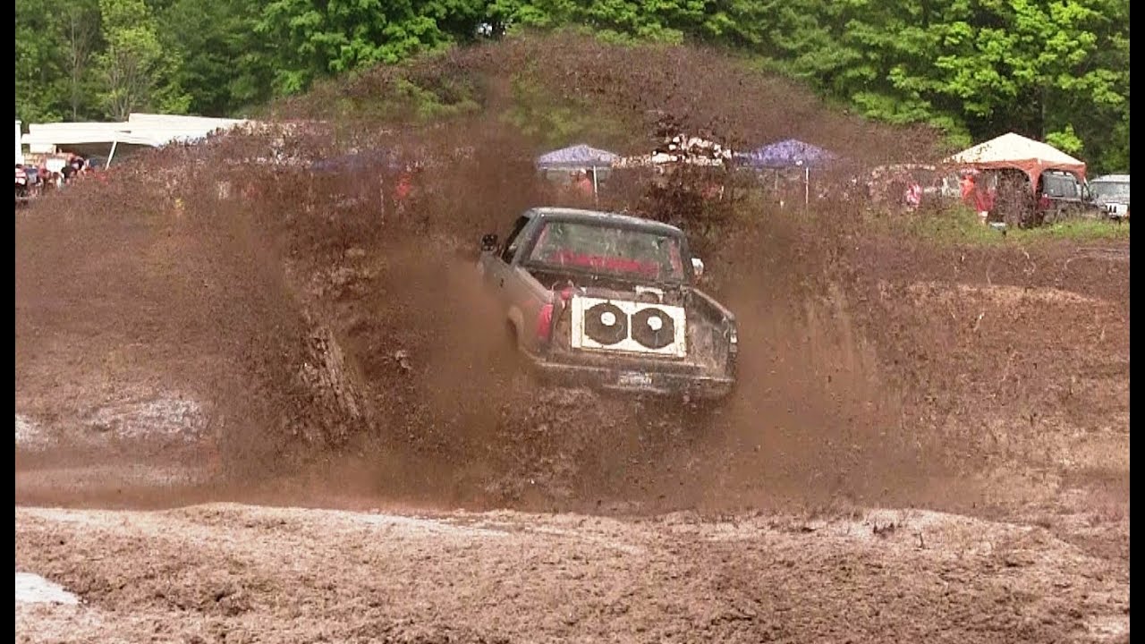 Big Black Chevy Mudding At Country Boys Summer Mud Bog - YouTube