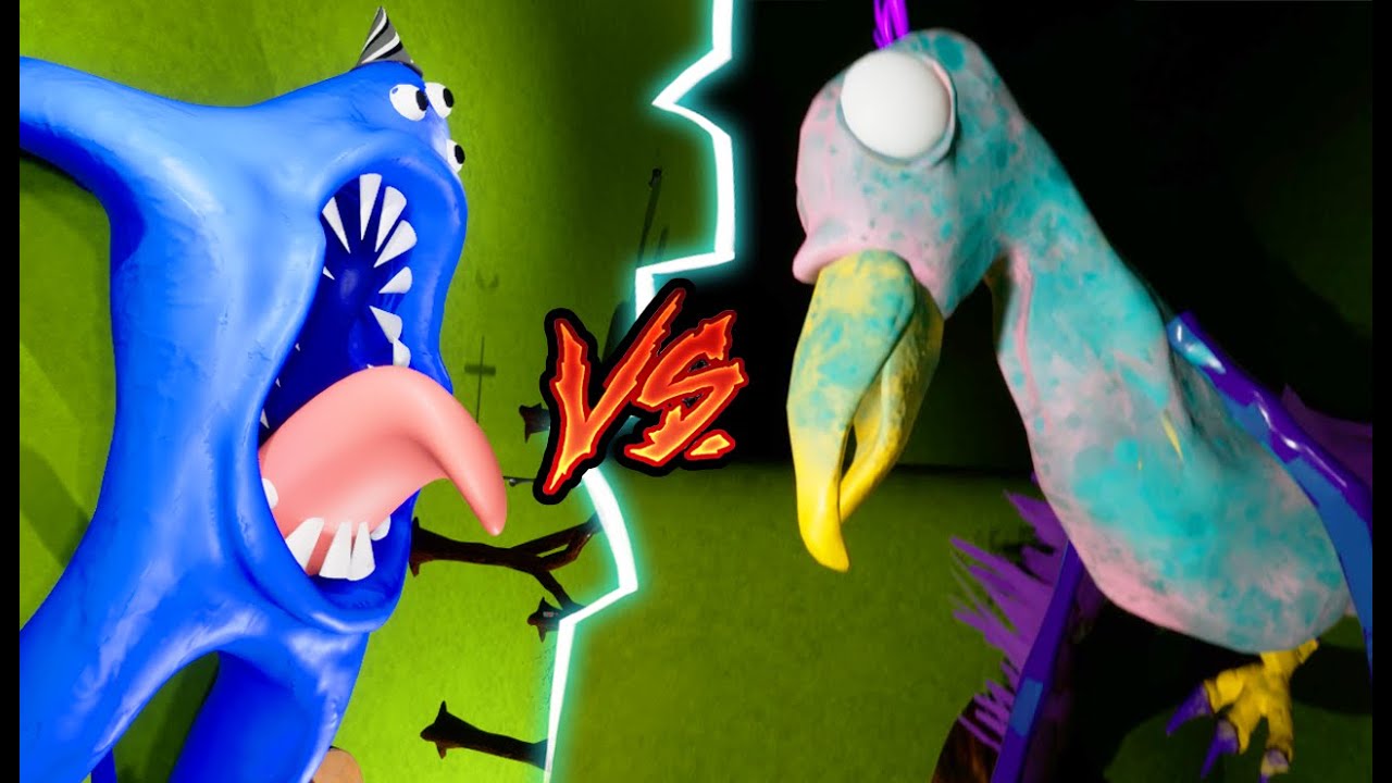 GIANT NabNab VS Hellish Opila. EPIC BOSS FIGHT!!! (Garten of Banban 6 ...
