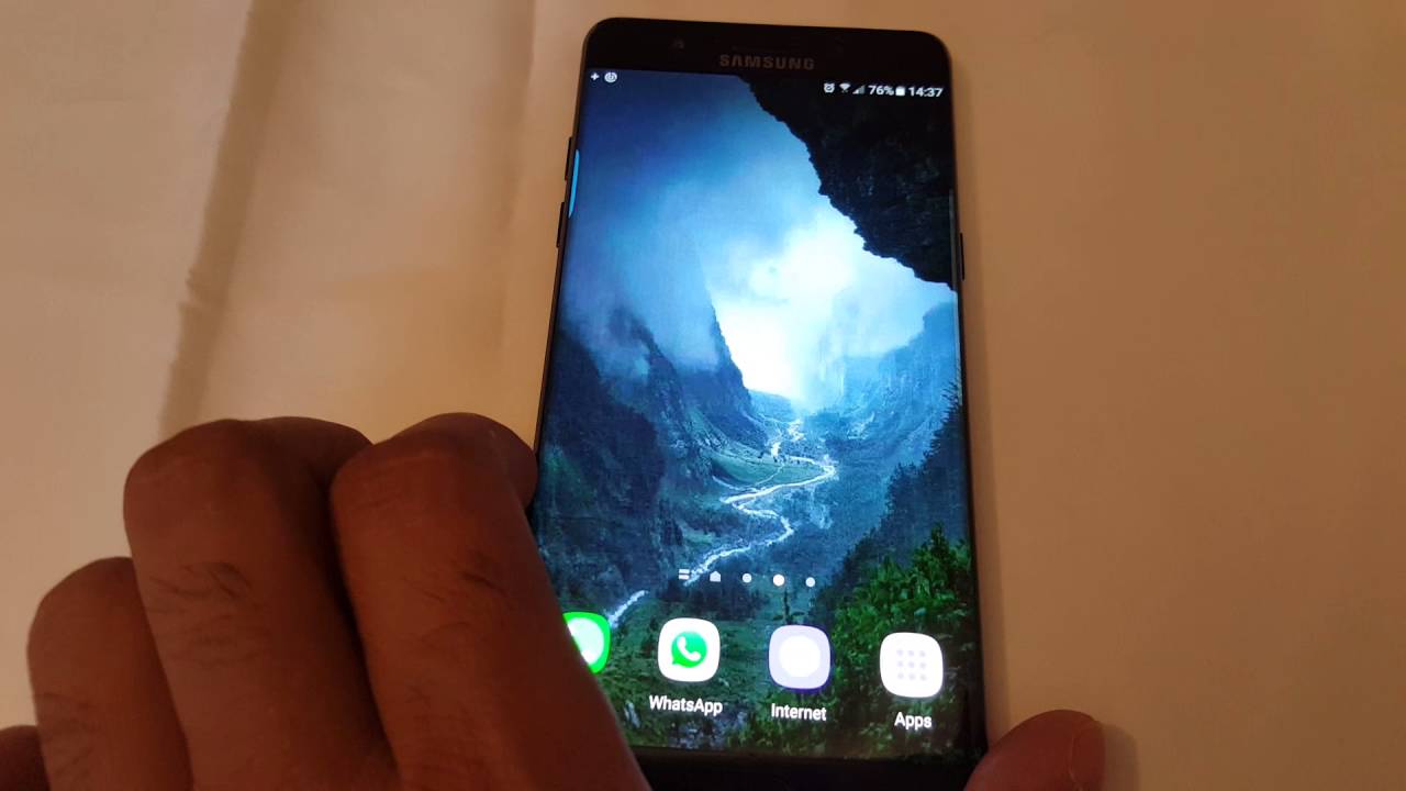 Samsung Galaxy Note 7 Edge Features - YouTube