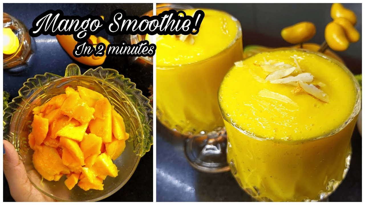 Mango Smoothie | Easy 2-minute Recipe | Devour - YouTube