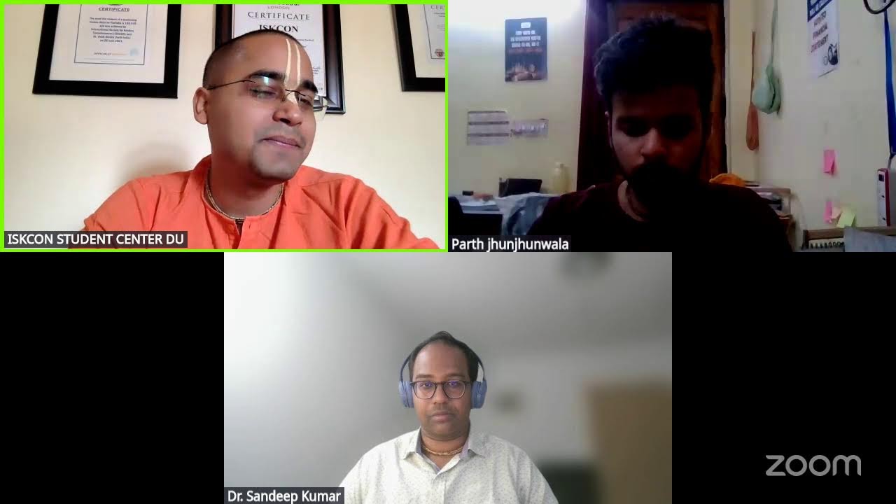 ISKCON STUDENT CENTER DU's Personal Meeting Room - YouTube