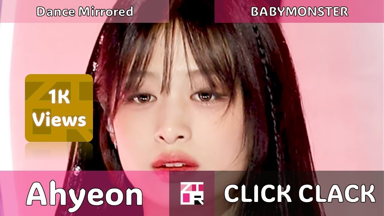 [Ahyeon Focus] BABYMONSTER "CLICK CLACK" Dance Mirrored - YouTube