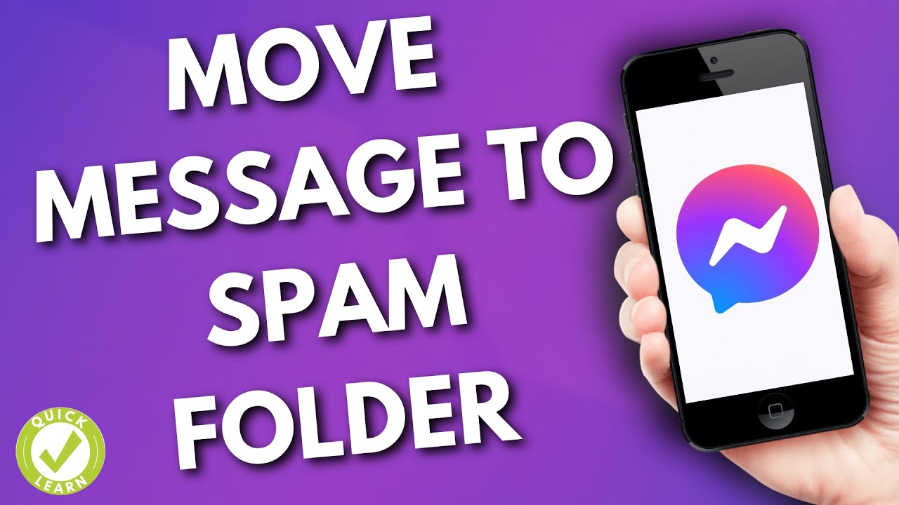 How To Move A Message To Spam Folder On Messenger (Fast & Easy) - YouTube