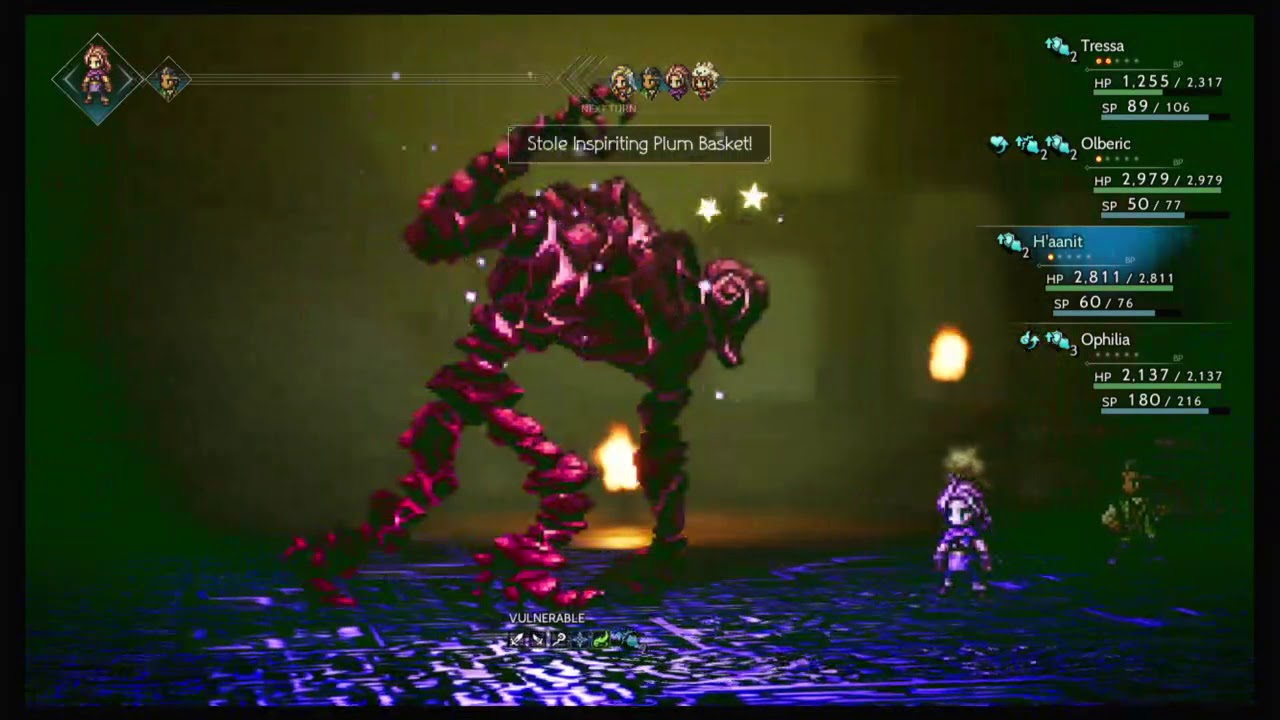 Octopath Traveler Boss 28: Throne Guardian (Optional) - YouTube