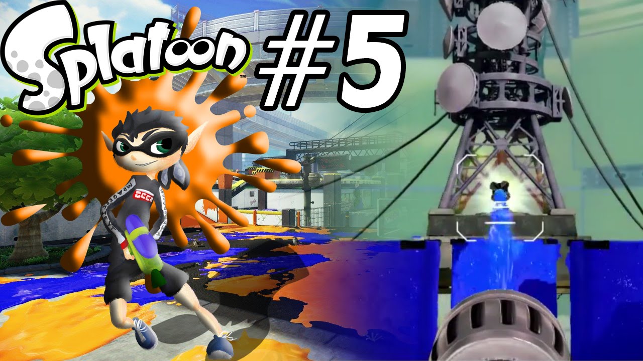 Floating Sponge Garden - Splatoon Walkthrough Part 5 - YouTube