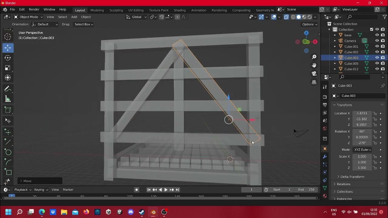 Making a wagon in blender. - YouTube