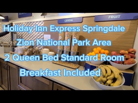 Holiday Inn Express Springdale Utah Zion National Park Area - YouTube