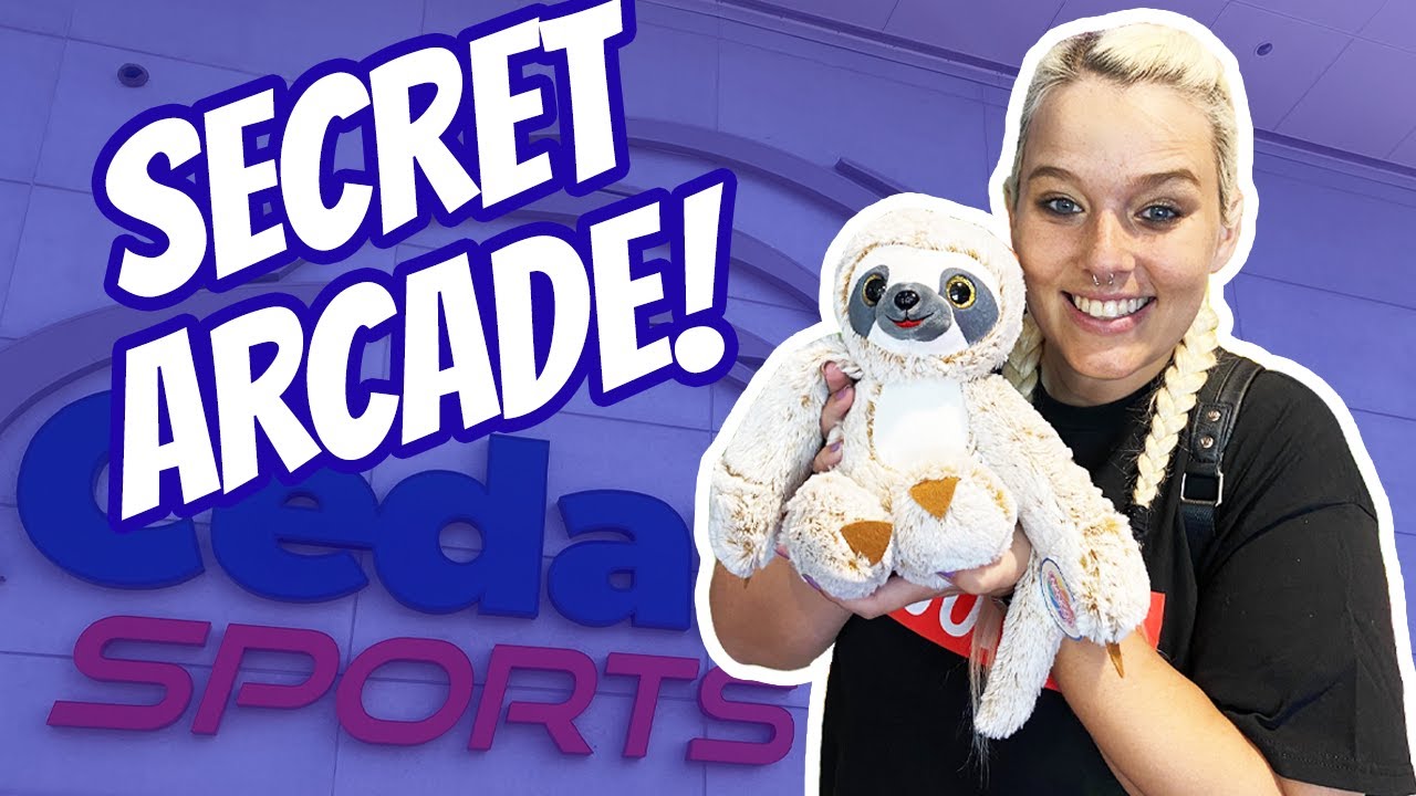 We Found a SECRET ARCADE at Cedar Point! - YouTube