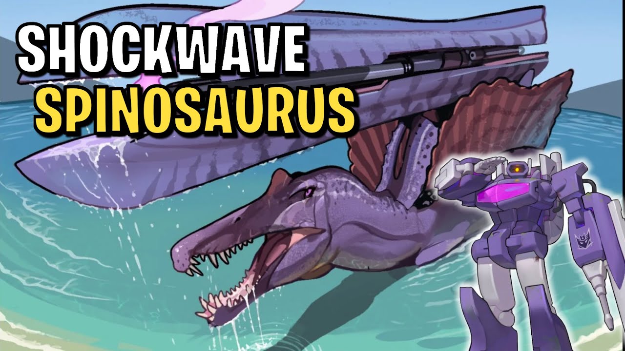 Tendremos al SPINOSAURUS Shockwave de Transformers - YouTube