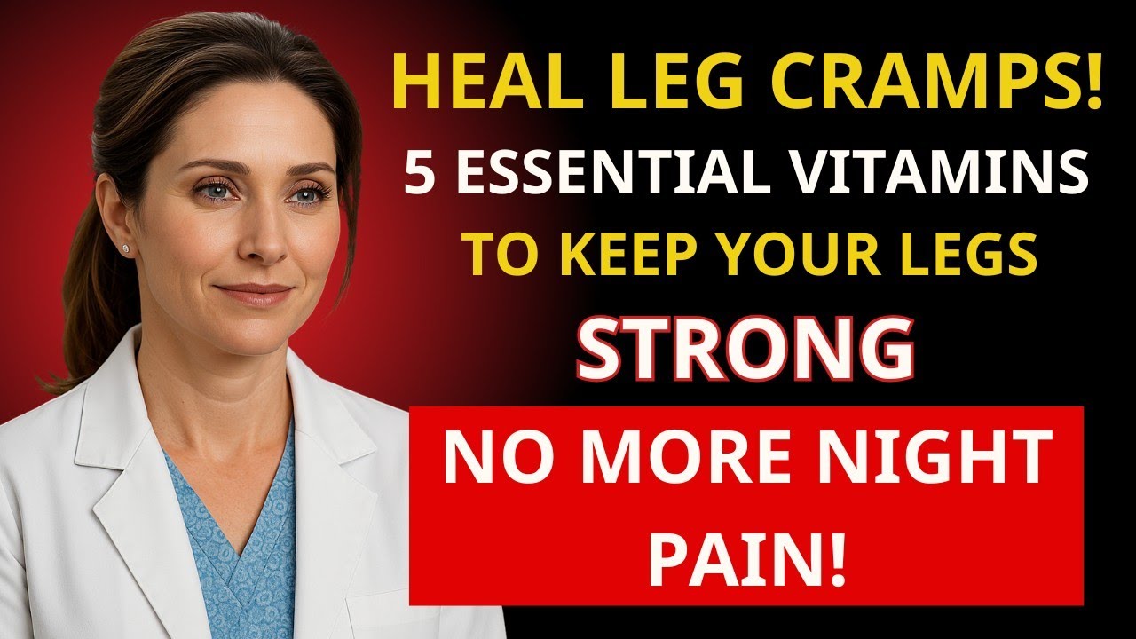 HEAL LEG CRAMPS ! 5 ESSENTIAL Vitamins to Keep Your Legs Strong ...