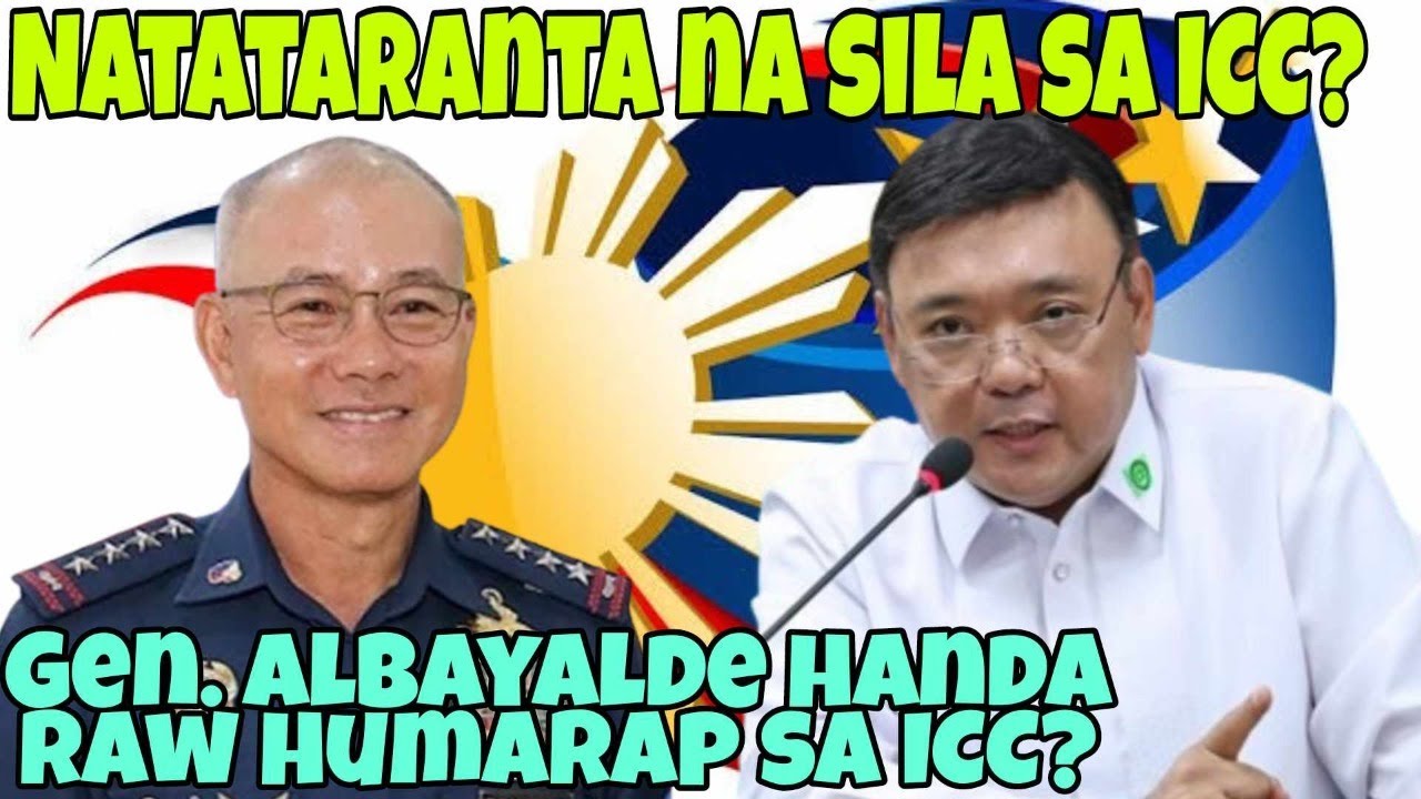 NATATARANTA NA SILA SA ICC | ALBAYALDE HANDA RAW HUMARAP SA ICC - YouTube