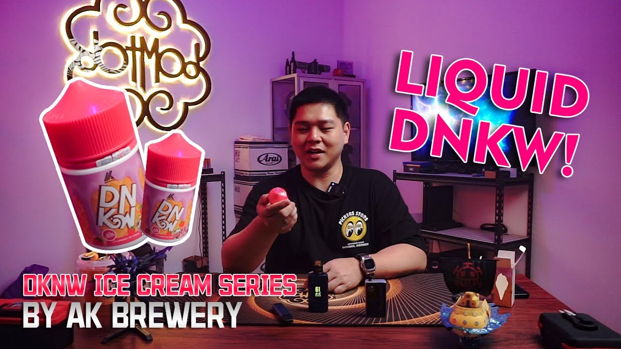 DKNW Ice Cream Series | Liquid DNKW | DNKW Starwberry Ice Cream - YouTube