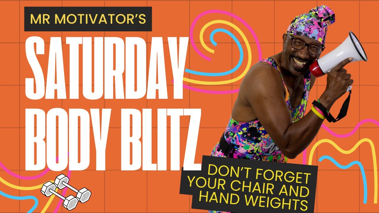 45 minute | Body Blitz | 2nd March 2024 | Mr Motivator | Yellow Workout ...