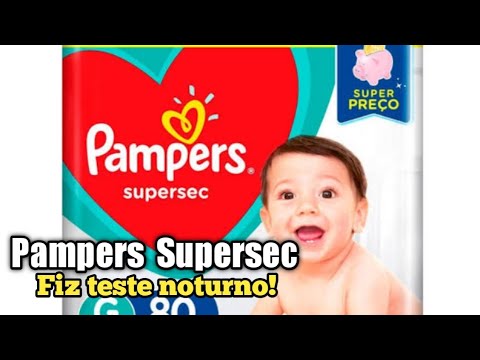 PAMPERS SUPERSEC/super seco, será? - YouTube